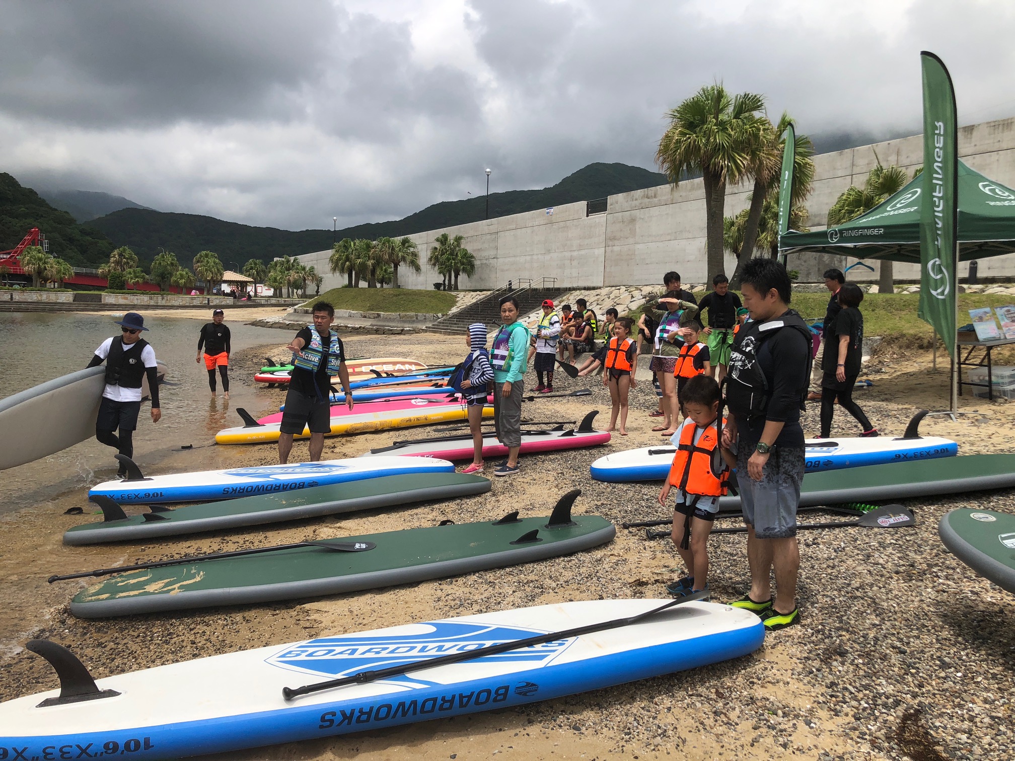 ISOMON FESTA 2018にてSUP無料体験会を開催しました☆彡 | 【公式】大紀町観光協会 | 大紀町観光・旅行情報サイト